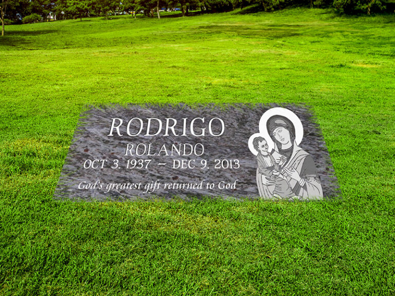 Discover Flat Grave Markers - With Sunset Memorial & Stone